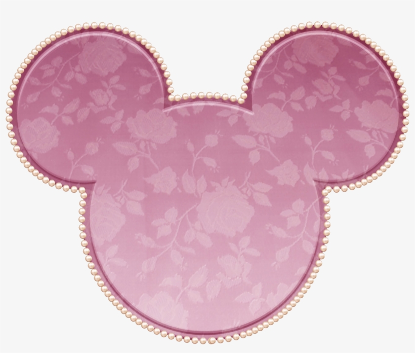 Pink Lace Minnie Ears - Png Minnie Mouse PNG Image | Transparent PNG ...