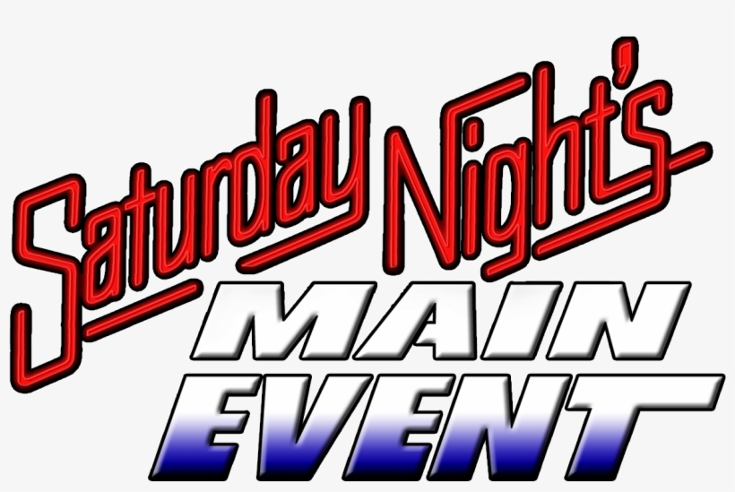 Saturday Nights Main Event Wikipedia Png Wwe Wwf Logo - Wwe Saturday ...