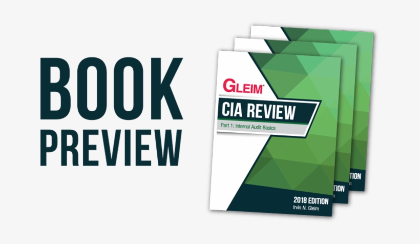 Cia Exam Book Preview - Gleim Cia Part 1 2018 PNG Image | Transparent ...