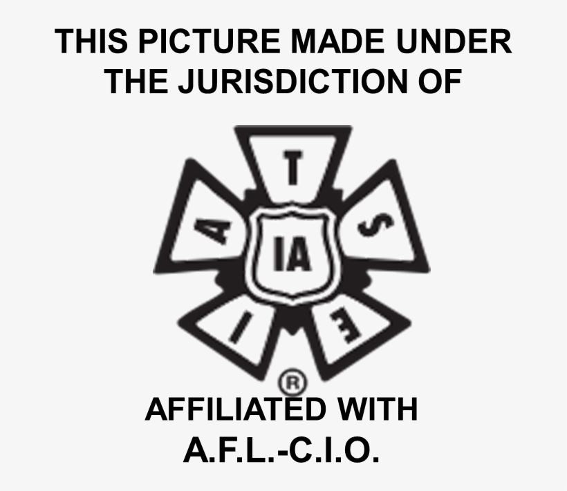 Iatse 1989 - Made Under The Jurisdiction Of Iatse Affiliated PNG Image ...