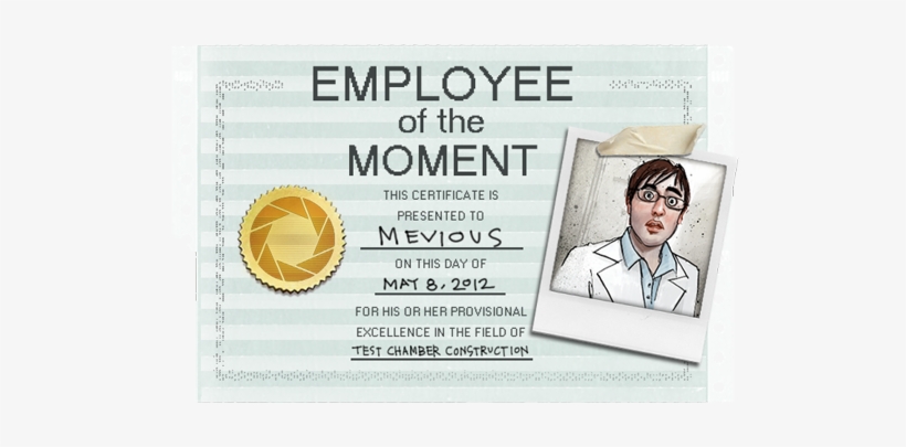 Peti Is Ready - Aperture Science Employees PNG Image | Transparent PNG ...