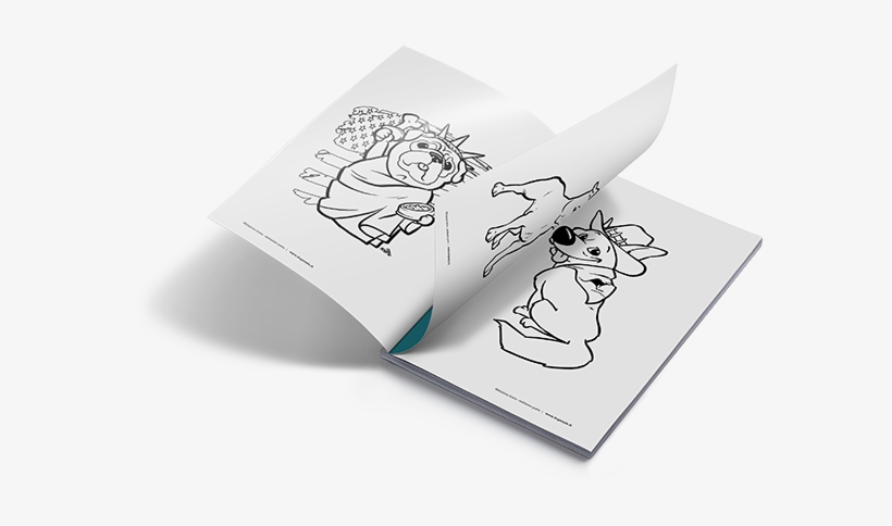 Free Coloring Pages - Coloring Book PNG Image | Transparent PNG Free ...