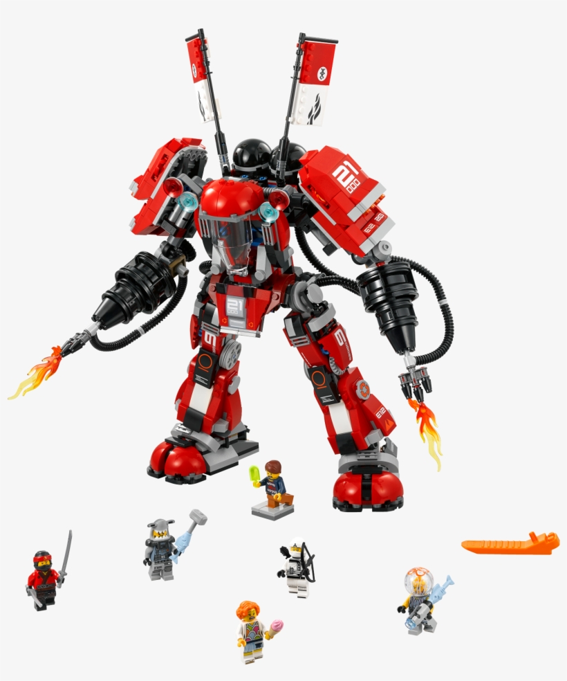 Fire Mech - Lego Ninjago 70615 Fire Mech PNG Image | Transparent PNG ...