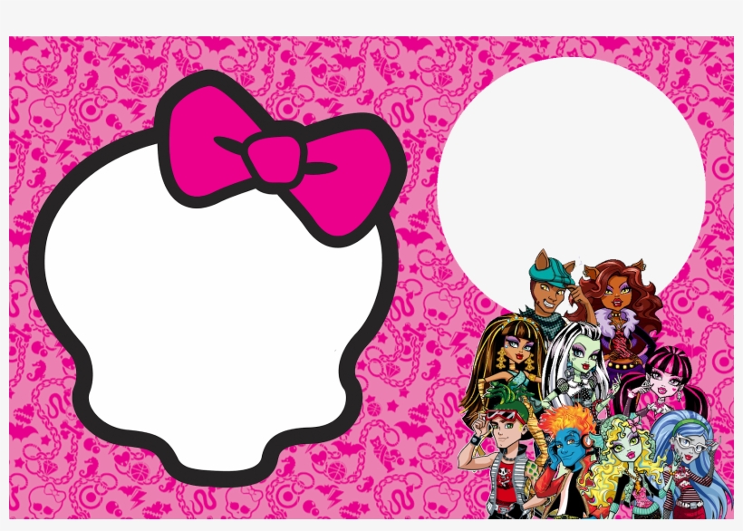Download Invitations And Party Free Printables - Monster High ...