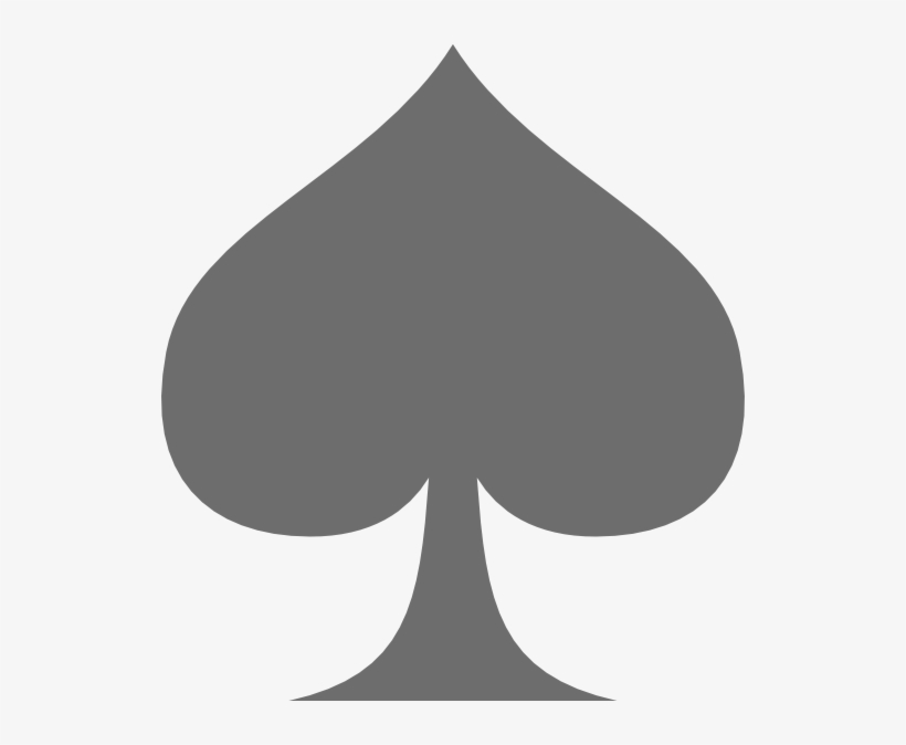 How To Set Use Grey Spade Clipart PNG Image | Transparent PNG Free ...