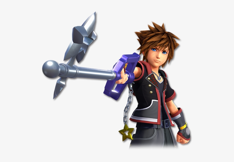 Sora With Starlight - Kingdom Hearts 3 Boxart PNG Image | Transparent ...