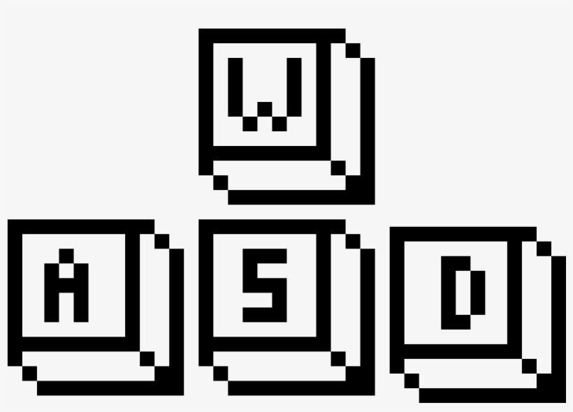 Download Wasd - Wasd Keys | Transparent PNG Download | SeekPNG