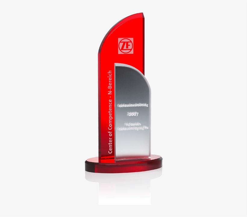 Acrylic Trophy In The Shape Of Two Wings - Fire Wing PNG Image ...