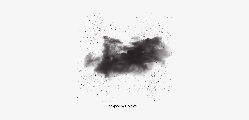 Gray Dust Explosion, Dust, Smoke, Ash Png And Psd - Dust PNG Image ...