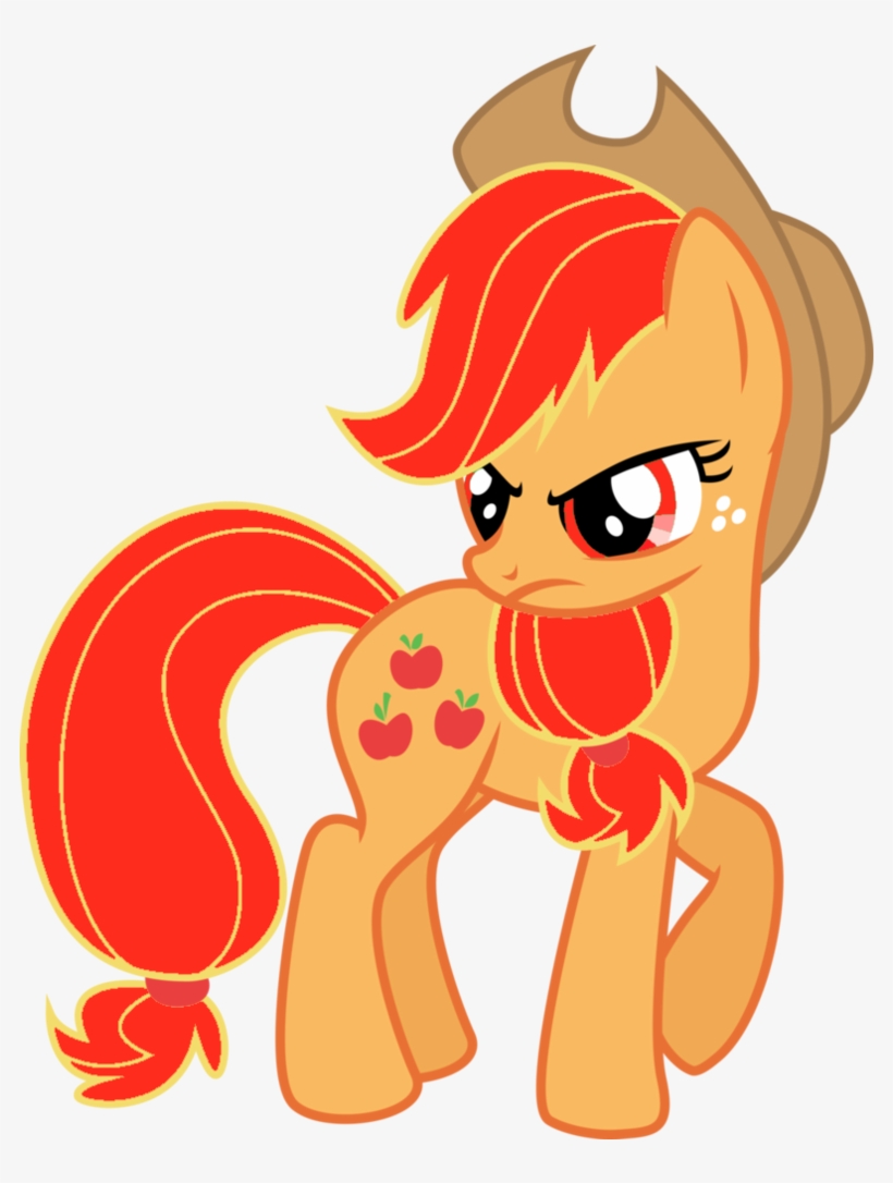 Applejack Blushing - Mlp Super Saiyan God PNG Image | Transparent PNG ...