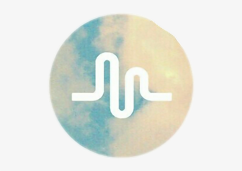 Sky Musically Icons Cute Up Sign Emotions - Circle PNG Image ...