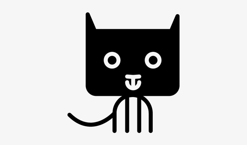 Cat Cartoon Of Rectangular Rounded Head Vector - Rectangular Cartoon ...