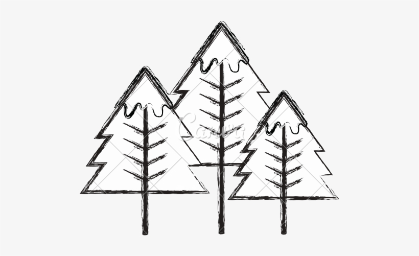 Tree Line At Getdrawings - Design PNG Image | Transparent PNG Free ...