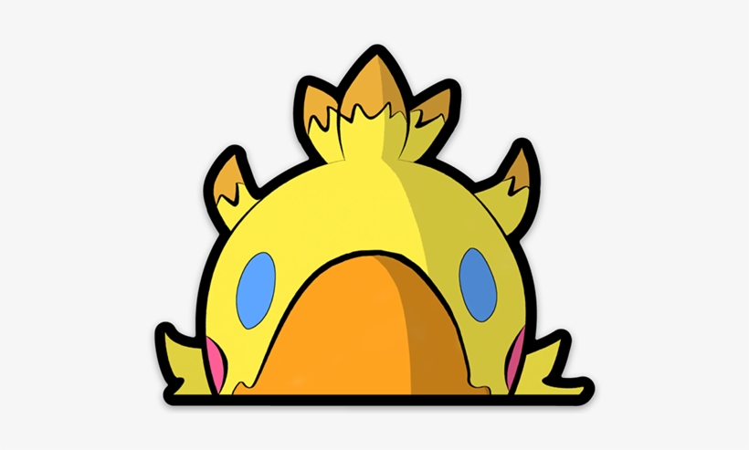 Download Peeking Chocobo - Chocobo | Transparent PNG Download | SeekPNG