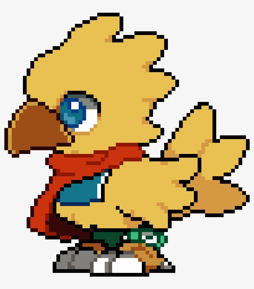 Download Chocobo - Cartoon | Transparent PNG Download | SeekPNG
