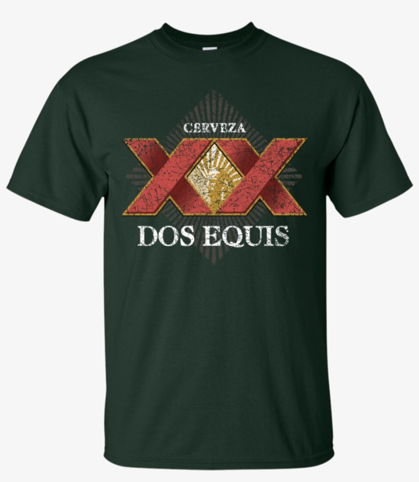 Dos Equis Xx Lager Beer Brand Logo Label T-shirt - Shirt PNG Image ...