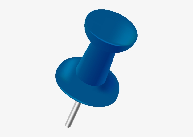 Download Blue Push Pin Png | Transparent PNG Download | SeekPNG