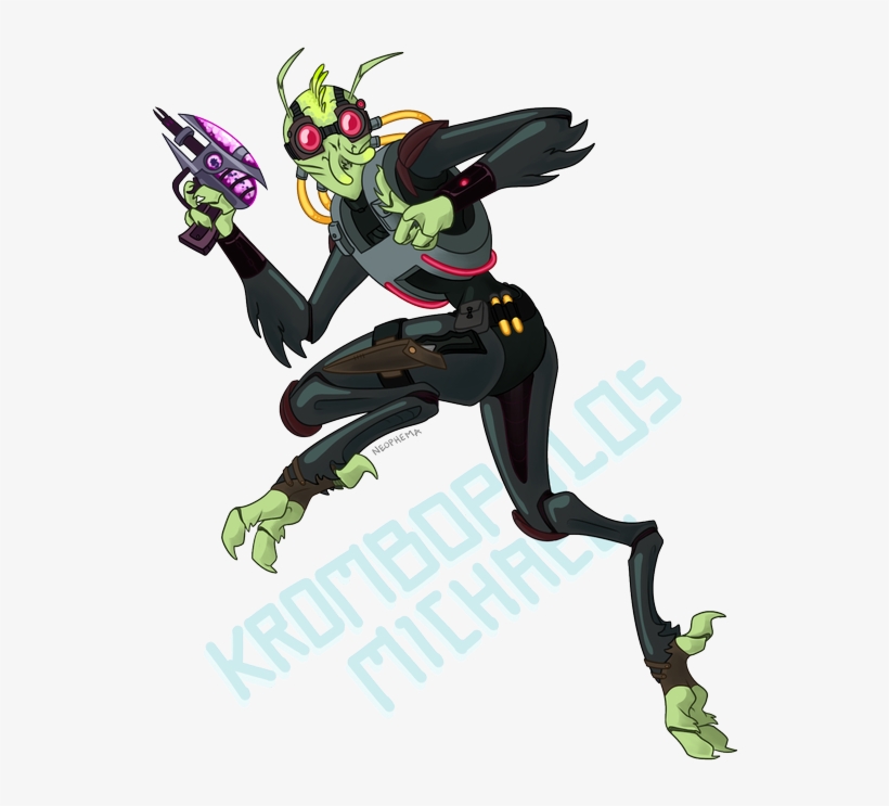 Download Cjsdgnluyaaly0p - Rick And Morty Gromflomite | Transparent PNG ...