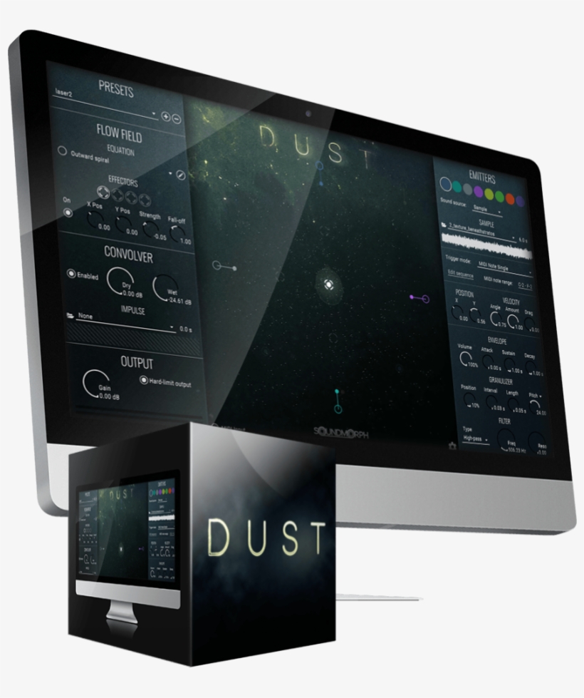 "dust Opens Up A World Of New Sonic Possibilities, - Dust Vst PNG Image ...