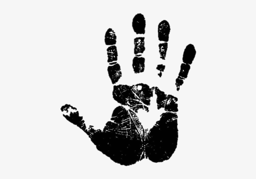 Download Bloody Handprint - Elder Scrolls Stickers | Transparent PNG ...