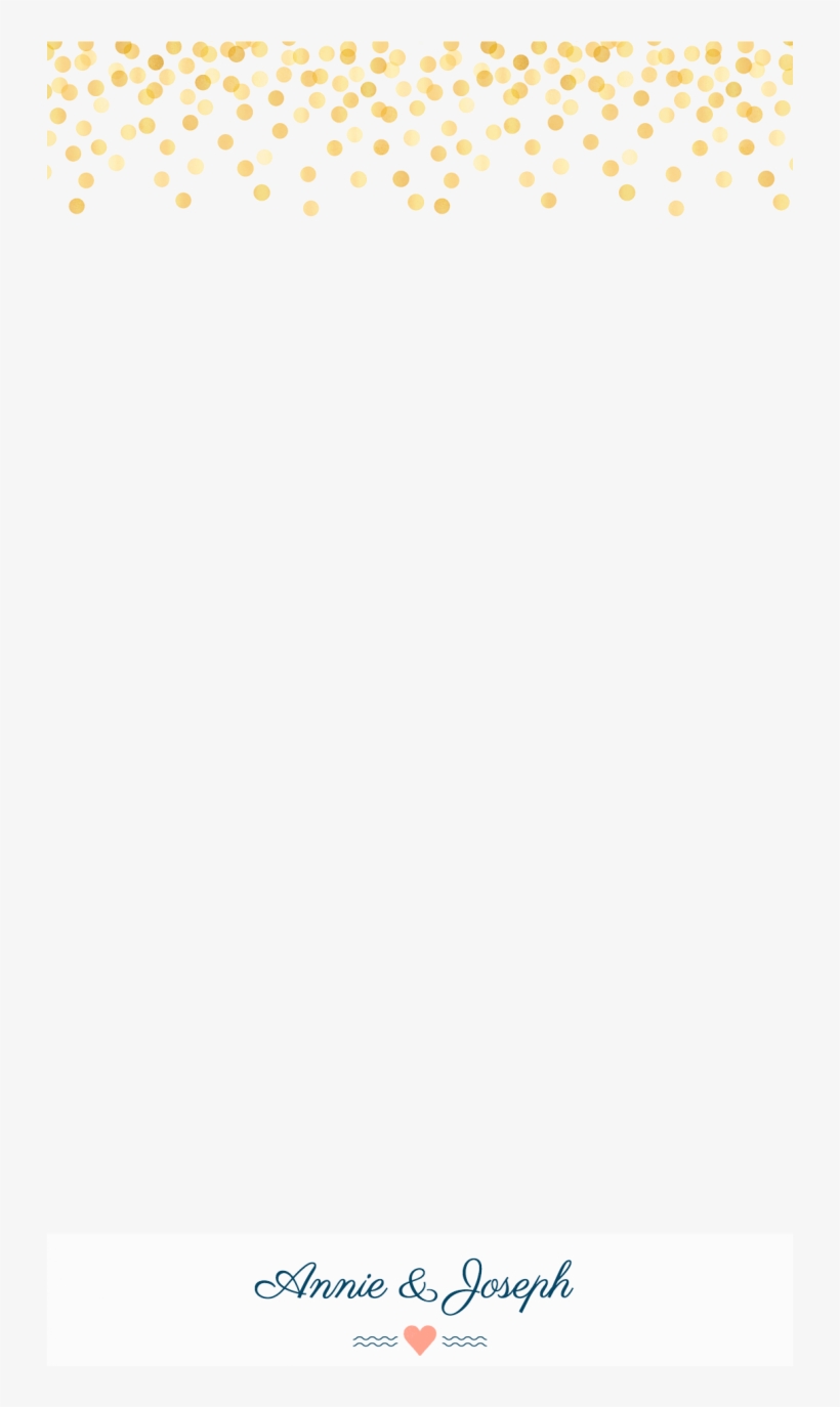 Free Snapchat Filters For Your Jewish Wedding Ketubah - Yellow PNG ...