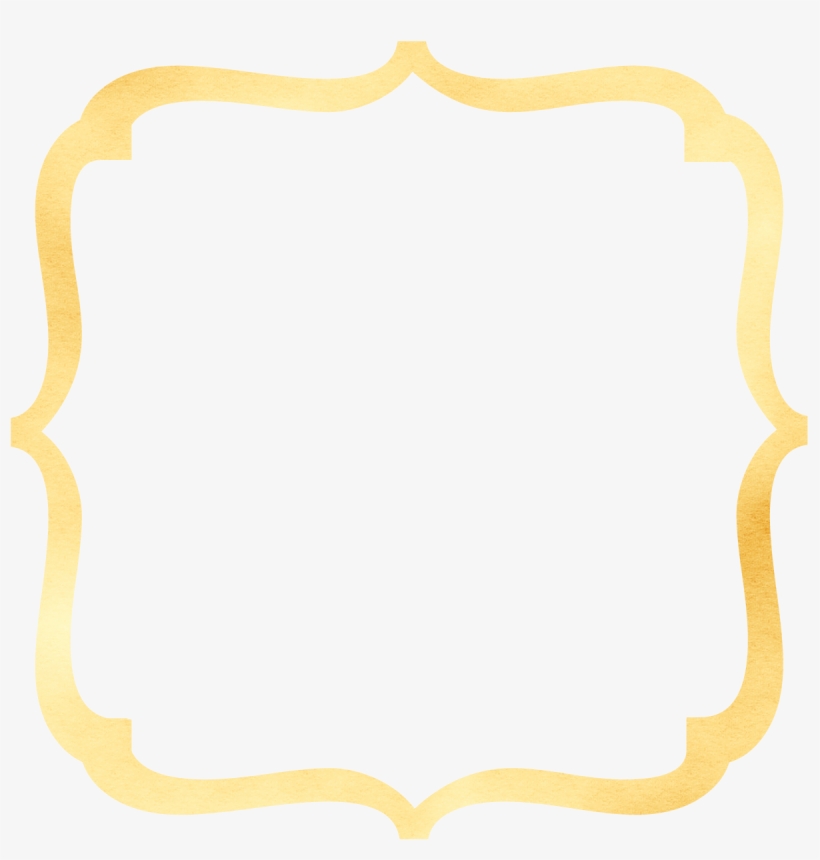 Download Bracket Shape Png - Gold Bracket Frame Png | Transparent PNG ...