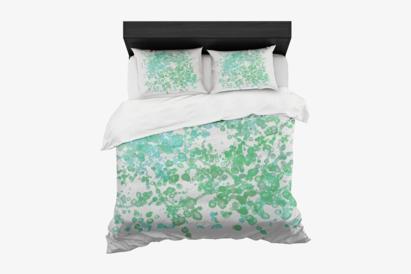 Watercolor Inspired Duvet Bed In A Bag Set Includes - Duvet PNG Image ...