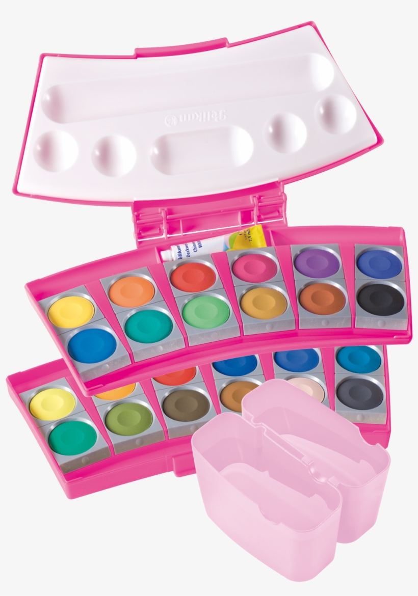 Paintbox Procolor Pink Opaque 24 Colours - Pelican Pc/12 - Deck Paint ...