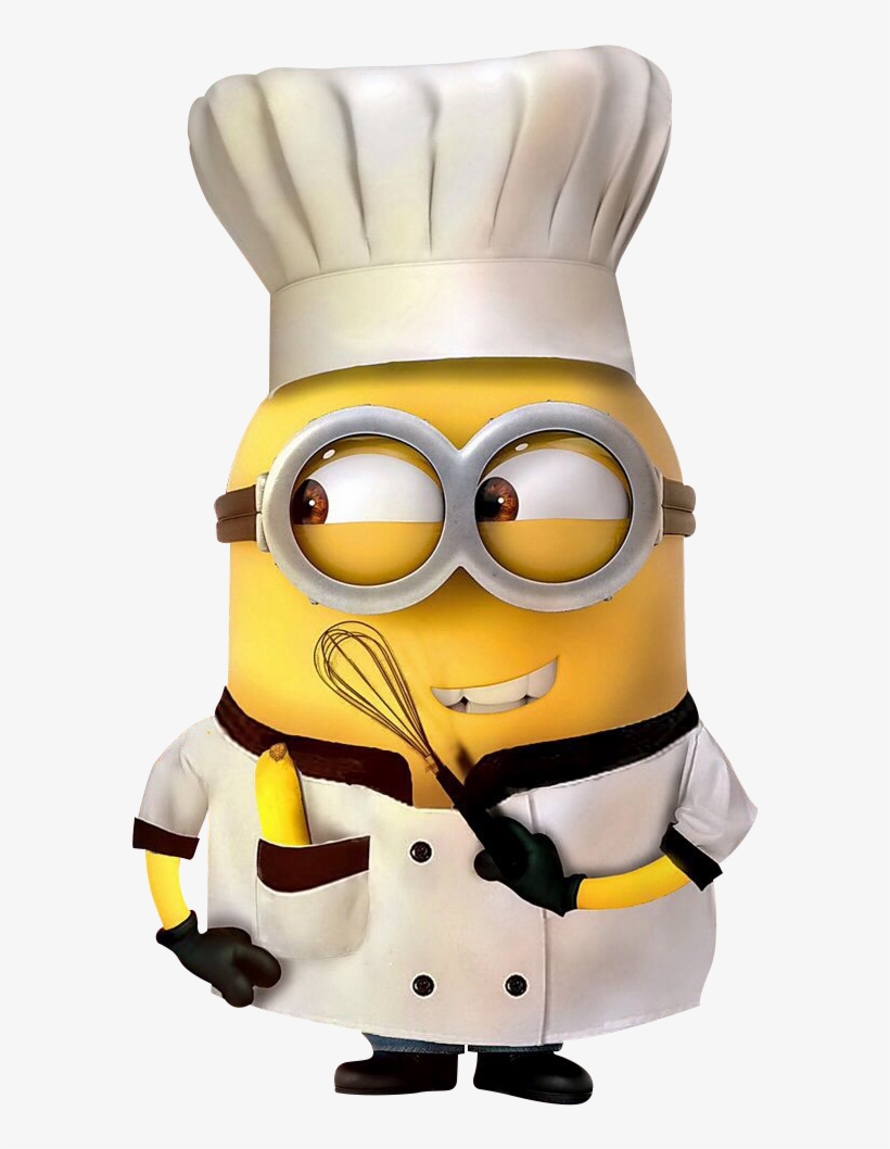 Minions 13 Cozinheiro - Chef Minion PNG Image | Transparent PNG Free ...