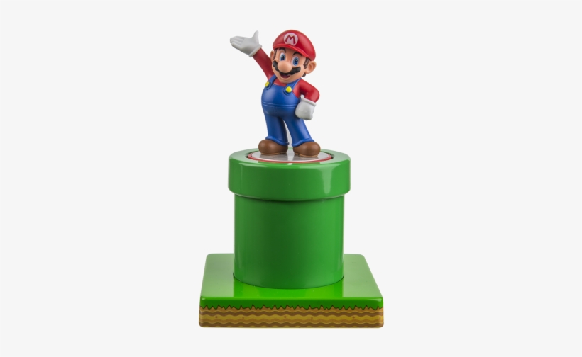 Super Mario Pipe Figure Stand - Super Mario Amiibo Display Stand PNG ...
