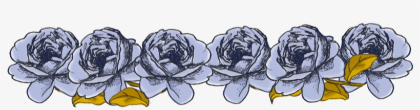 Clipart Png Best - Transparent Blue Rose Border PNG Image | Transparent ...