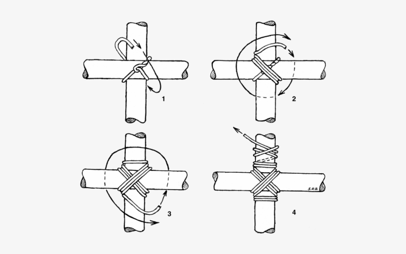 Lashing Diagonal Steps - Diagonal Lashing PNG Image | Transparent PNG ...