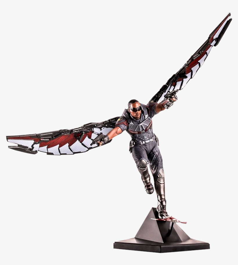 Civil War - Iron Studios Falcon 1 10 PNG Image | Transparent PNG Free ...