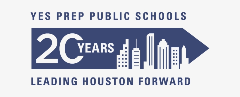 Logo For 20th Anniversary With Leading Houston Forward - Yes Prep ...