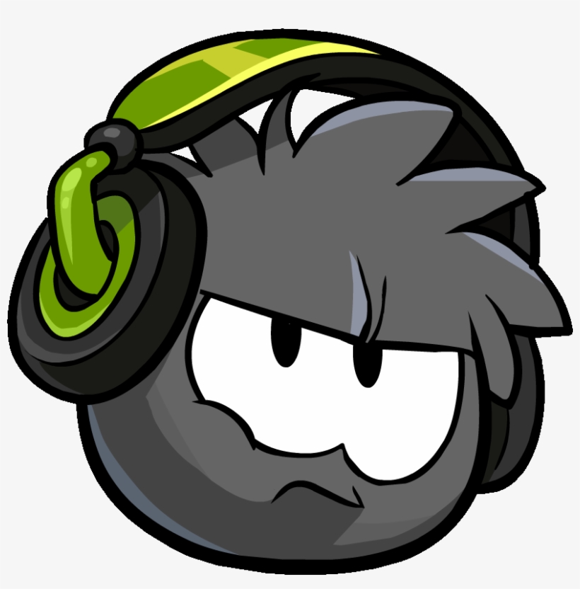Dubstep - Puffle Black PNG Image | Transparent PNG Free Download on SeekPNG