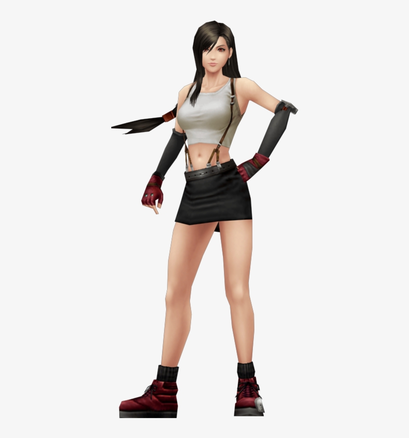 Tifa Ff7 Art By Ultimaespio - Ff7 Tifa Official Art PNG Image ...