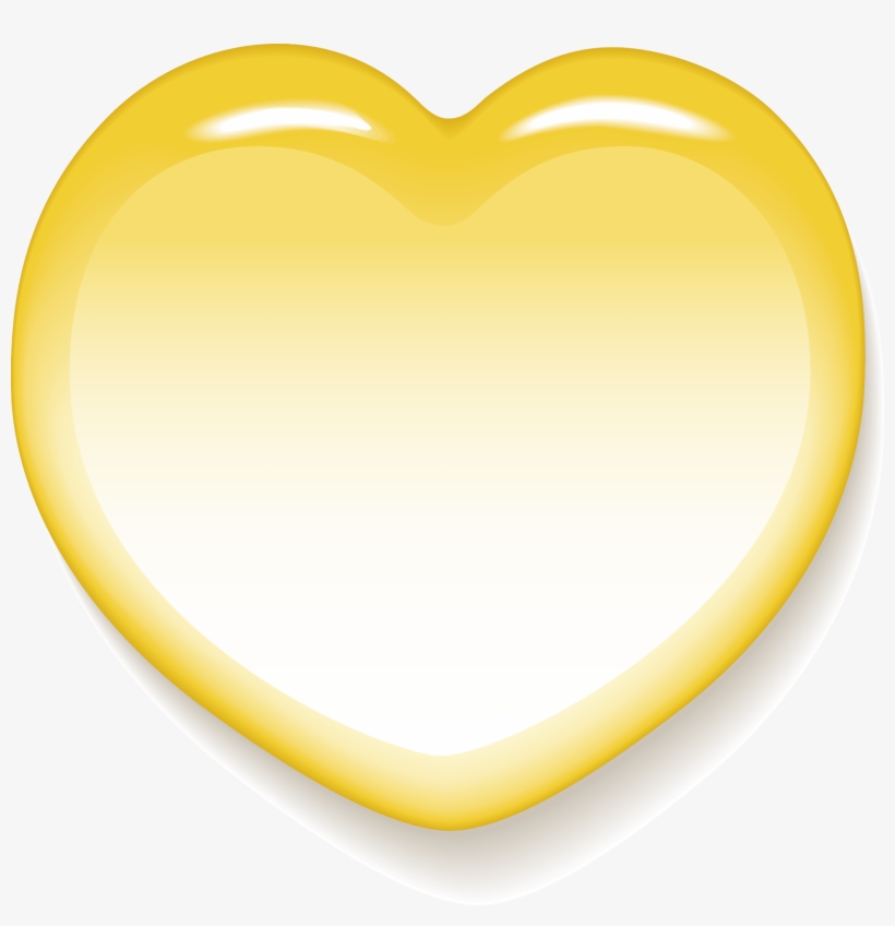 Big Yellow Heart - Heart PNG Image | Transparent PNG Free Download on ...