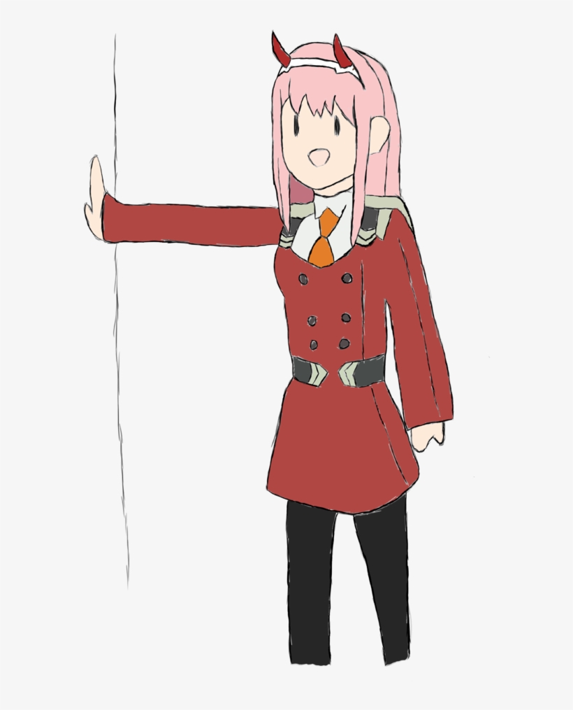 Download Zero Two Toon - Cartoon | Transparent PNG Download | SeekPNG