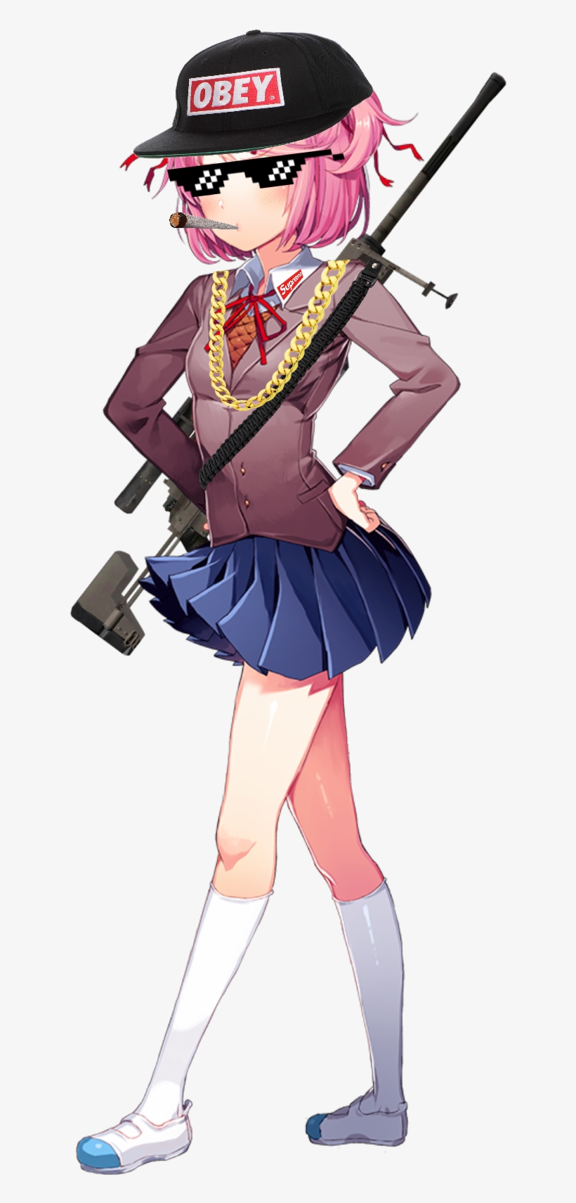 Mlg Natsuki PNG Image | Transparent PNG Free Download on SeekPNG