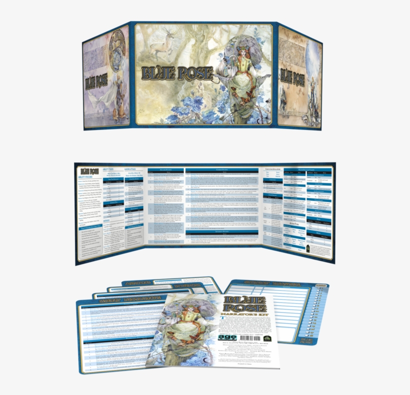 Blue Rose Narrator's Kit - Blue Rose The Age Rpg Of Romantic Fantasy ...