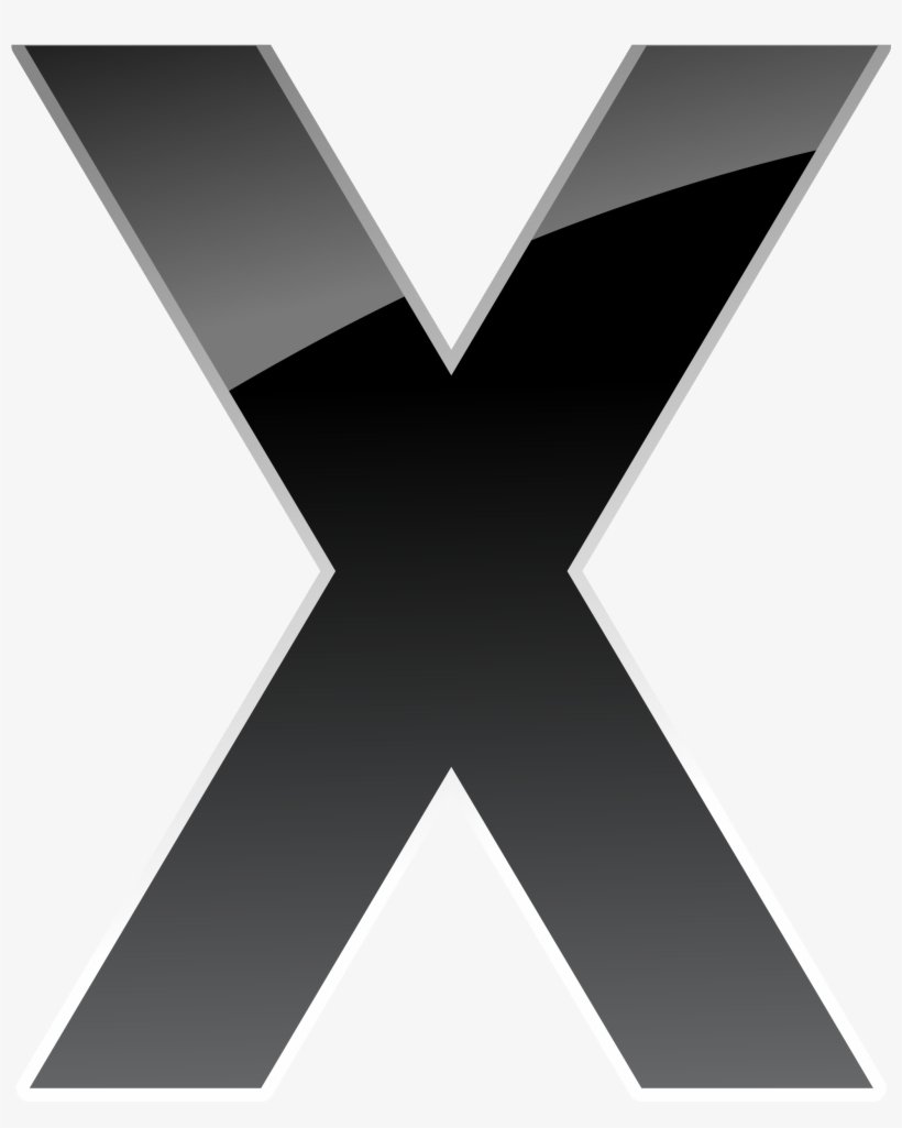 File - Os X-logo - Svg - Wikimedia Commons - X Logo Png PNG Image ...