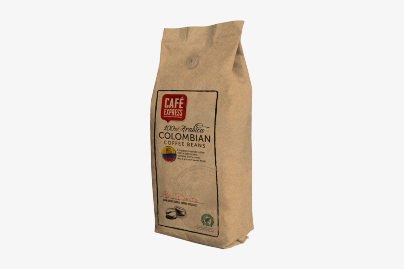 Café Express Colombian Coffee Beans 500g - Cafe Express Fairtrade ...