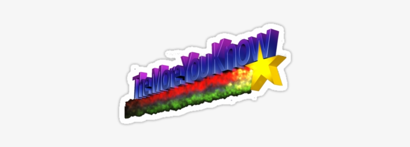 Download Image - More You Know Sticker | Transparent PNG Download | SeekPNG