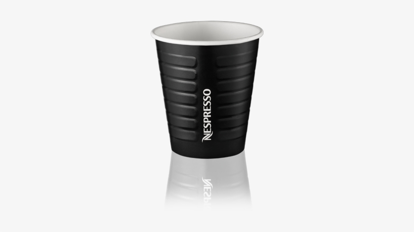 Take Away Paper Coffee Cup 175ml - Nespresso PNG Image | Transparent ...