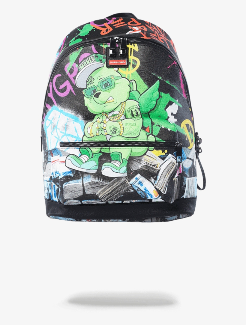 Money Bear Stacks - Money Bear Sprayground PNG Image | Transparent PNG ...