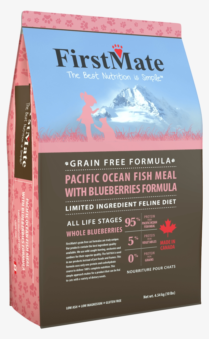 Firstmate Pacific Ocean Fish - First Mate Cat Food PNG Image ...