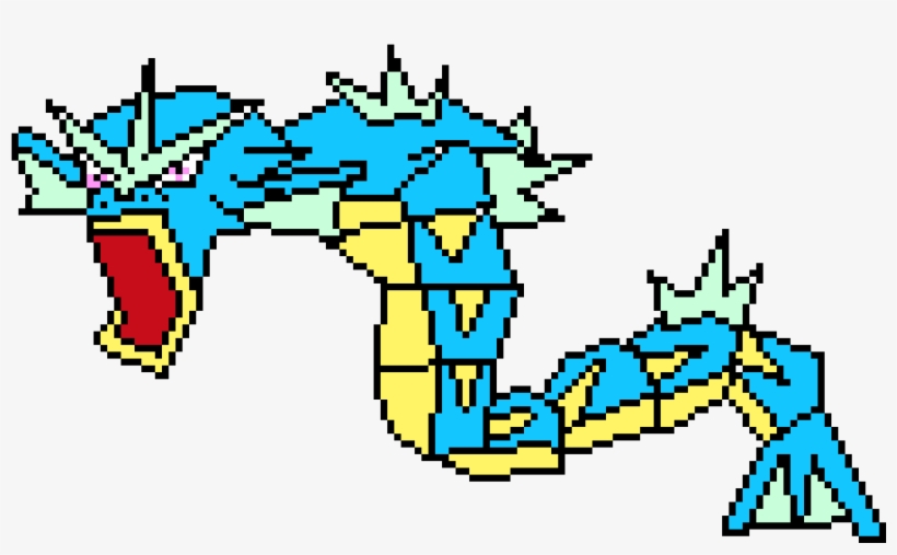 Gyarados Pixel Art