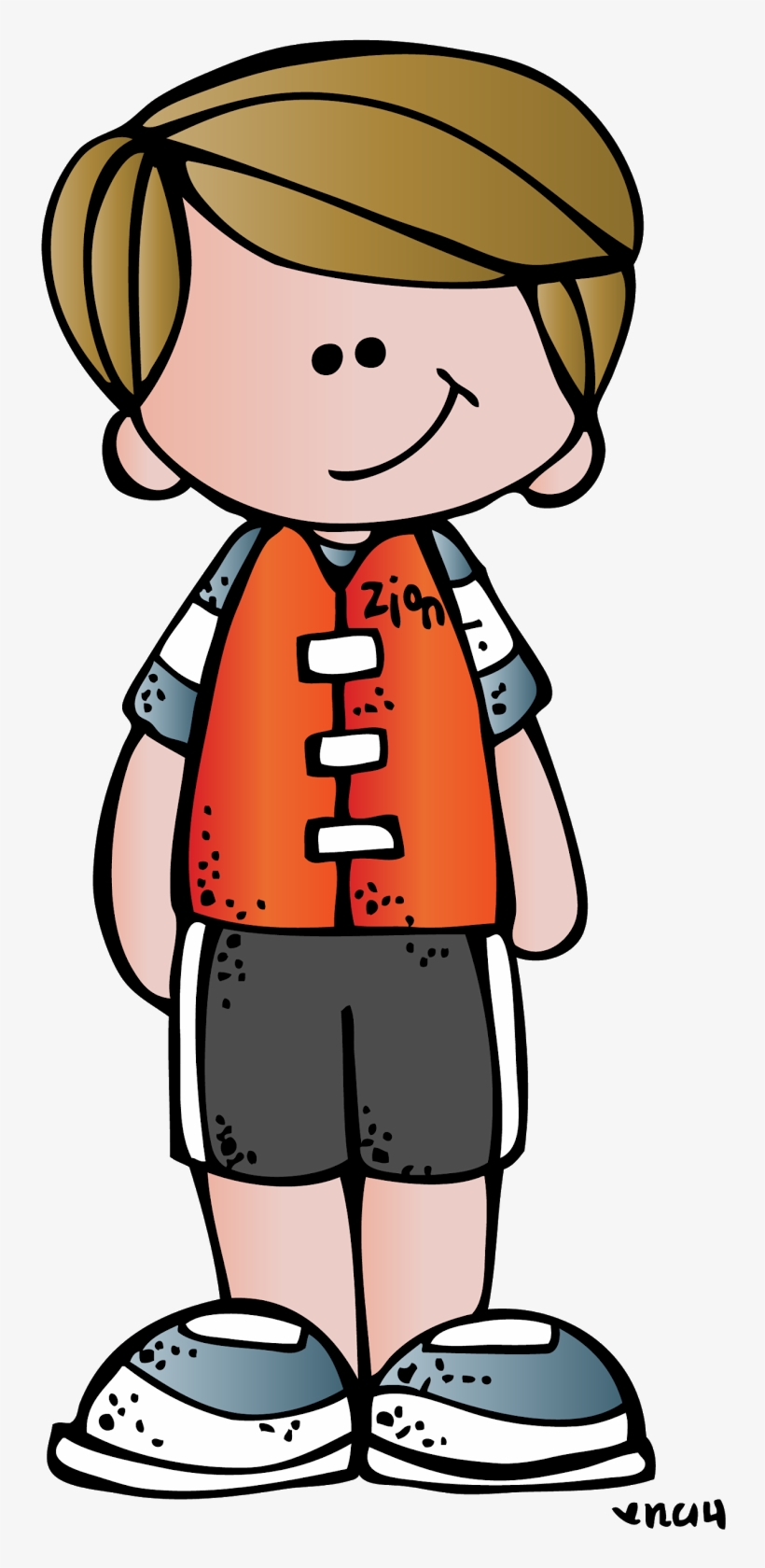 Download Melonheadz Kids Walking Clipart Collection - Black And White ...