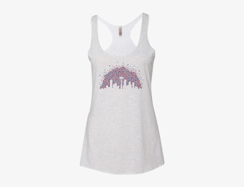 Women's White/blue Tank - Active Tank PNG Image | Transparent PNG Free ...
