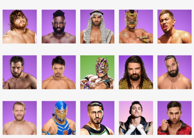 Buddy Murphy Cedric Alexander Ariya Daivari Lince Dorado - Collage PNG ...